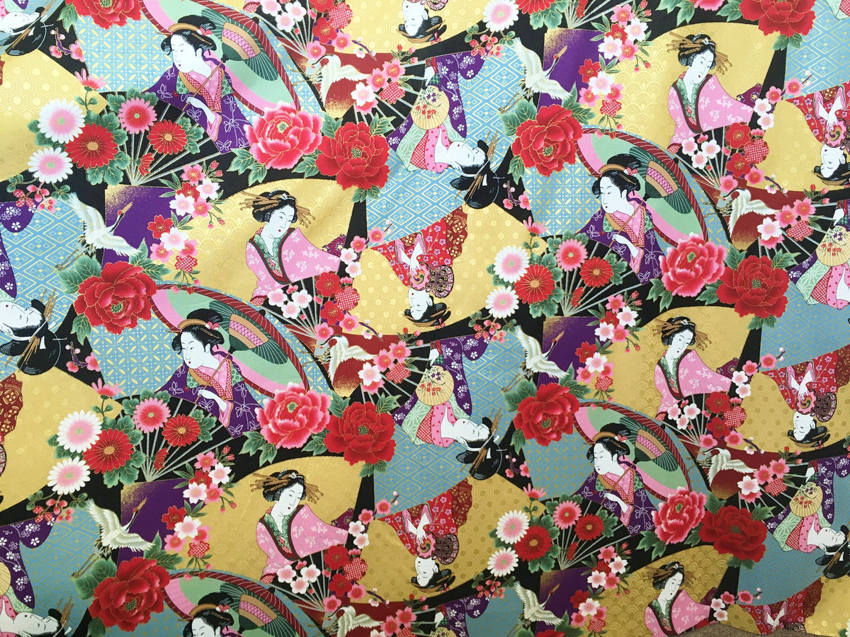 Geisha fabric – Vintage High Street